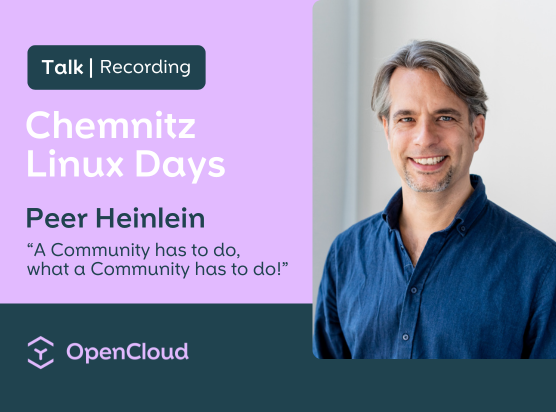 Video recording: Presentation by Peer Heinlein at the Chemnitz Linux ...